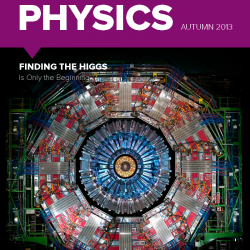 New Physics Magazine available in print or online | Department of Physics