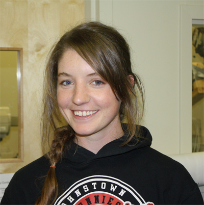 OSU Physics alum, Perrin Schiebel, studies snakes on her way to a PhD ...