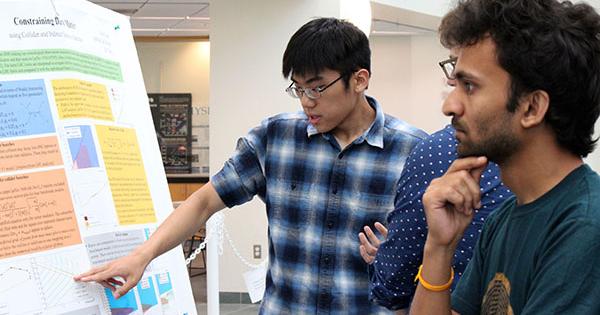 Summer Research Projects Showcased During Poster Session | Department ...