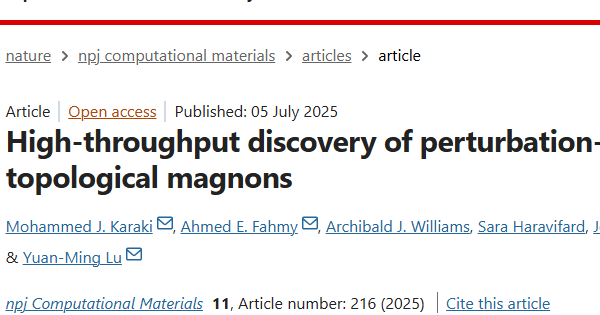 Unveiling Topological Magnons: A Symmetry-Guided Discovery of 350 ...