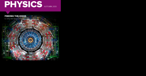 New Physics Magazine available in print or online | Department of Physics